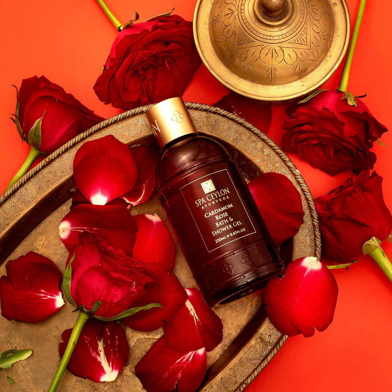Cardamom Rose - Bath & Shower Gel 250ml
